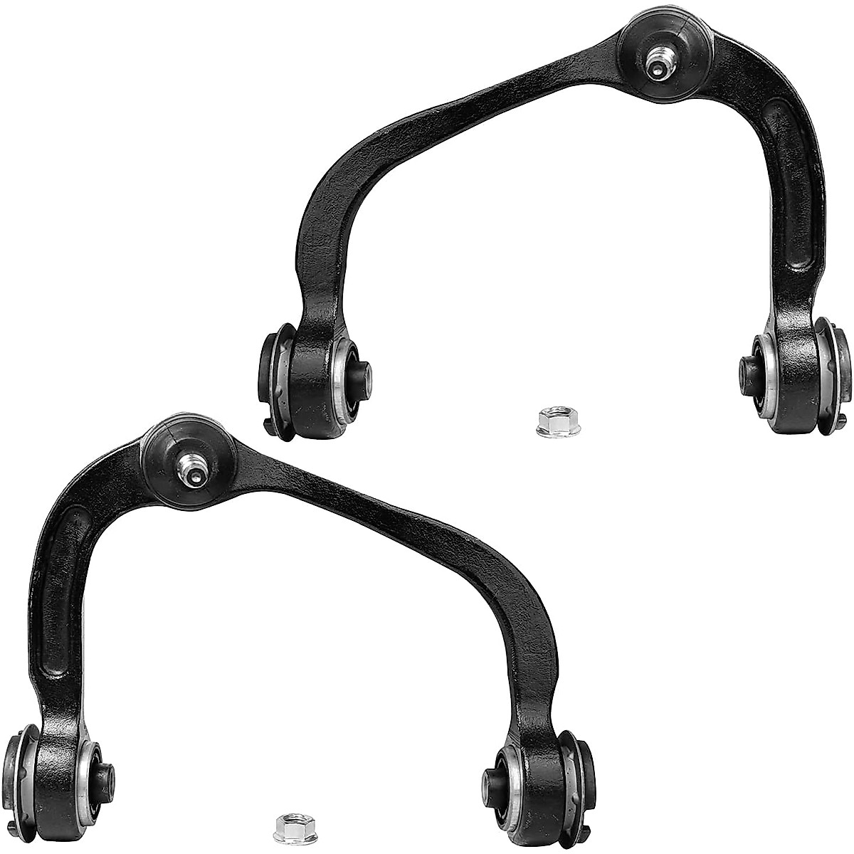 Detroit Axle - Front End 4pc Suspension Kit for 2004-2008 Ford F-150, 2006-2008 Lincoln Mark LT, 2 Upper Control Arms with Ball Joints 2 Lower Ball Joints Replacement