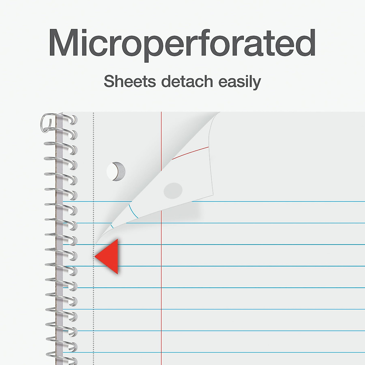 Oxford Spiral Notebook 12 Pack, Bulk College Ruled Spiral Notebooks for School, 1 Subject Journal For School, Wide Ruled Paper, 8 x 10-1/2 Inch, Blue Covers, 70 Perforated Lined Sheets (65218)