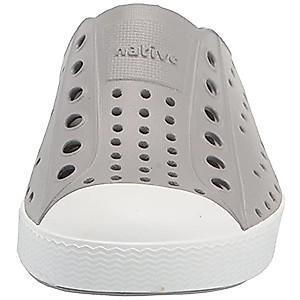 Native Shoes, Jefferson Child, Kids Lightweight Sneaker, Pigeon Grey/Shell White, 8 M US Toddler