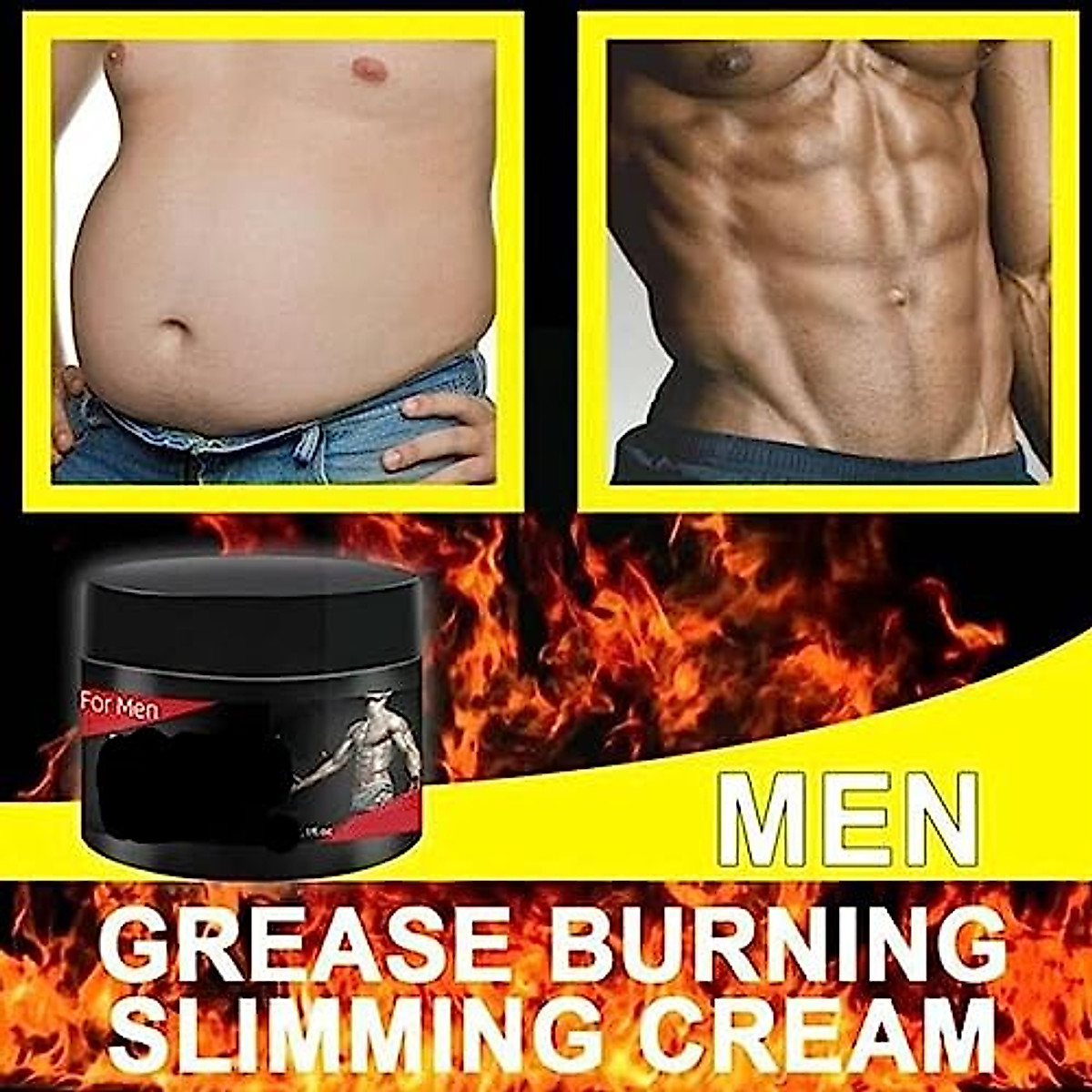 SLPB Gynocure Chest Firming Cream, 60g Gynecomastia Tightening Cream for Men, Hot Cream Anti Cellulite Cream (2Pcs)
