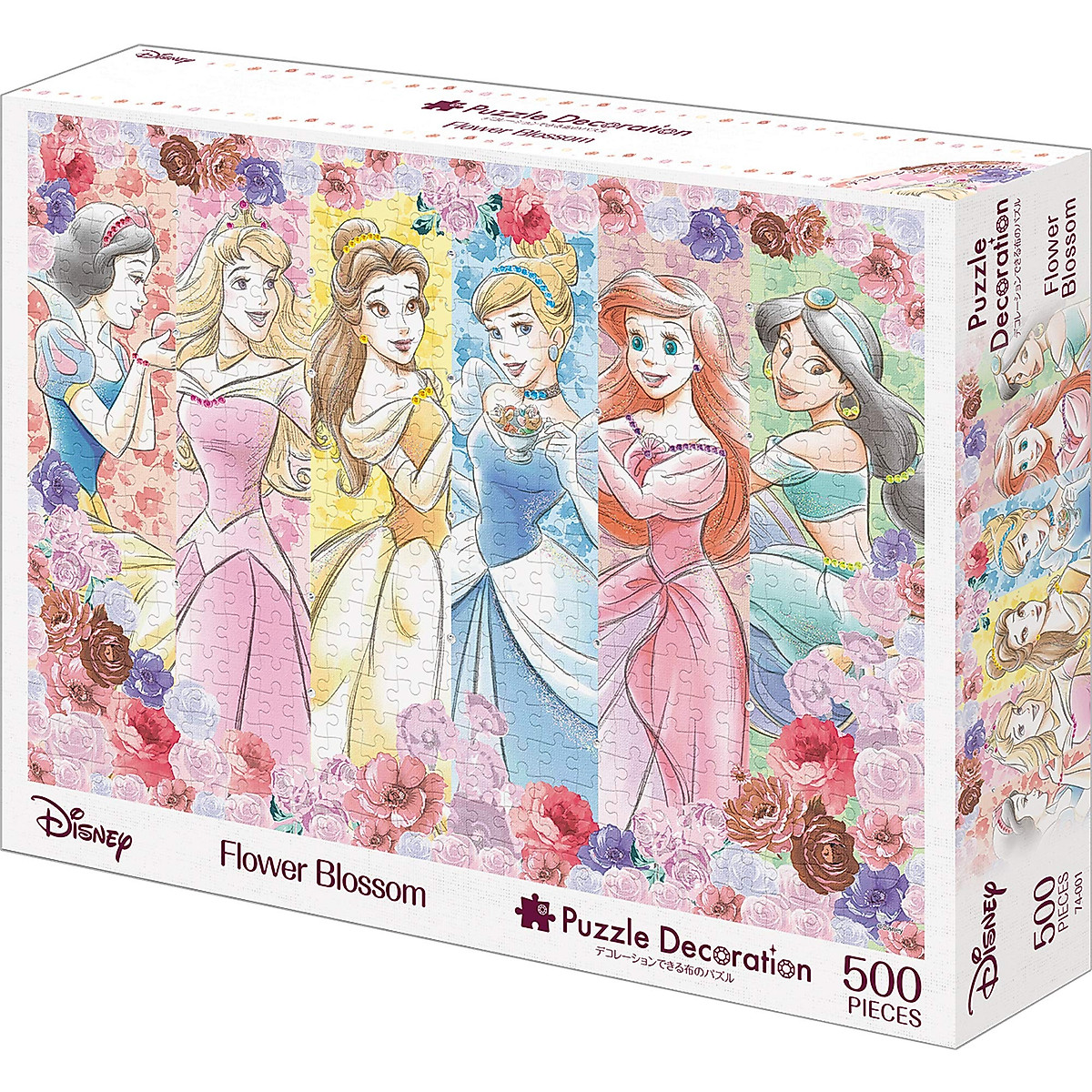 EPOCH 500-piece Jigsaw Puzzle Disney Flower Blossom [Puzzle Decoration] (38x53cm)