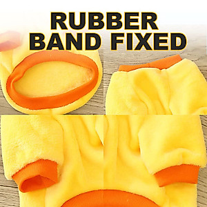 Puppy Dog Clothes Winter Sweater Warm, Flannel Velvet Pet Cat Cute Fruit Fleece Teddy Bichon Pomeranian Small Dog, Ideal Gift for Pet on Christmas (Large, Orange)