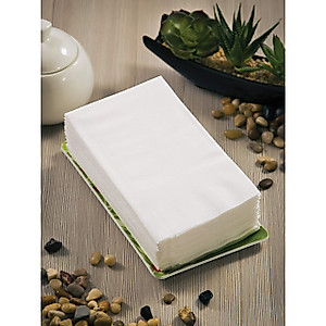 Creative Converting Form & Function Airlaid Buffet Napkin, White