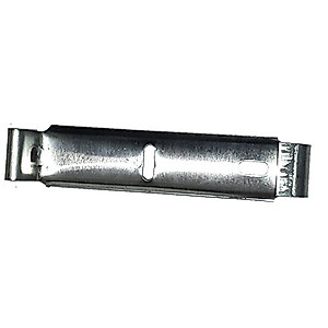 4" inch Rain Gutter Hanger Bracket Hook Clip Style Heavy Duty .060 Thick Aluminum for K-Style Gutters(25 Pack)