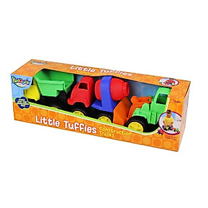 Kidoozie Little Tuffies - Teaches Beneficial Roleplay and Employs Tactile Engagement - For Ages 18 Months and Up