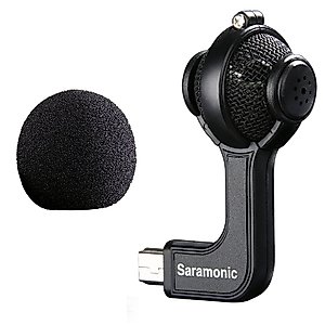 Saramonic G-Mic Microphone for GoPro Cameras Hero4, Hero3+, Hero3 (Black)