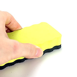 Z ZICOME 4 Pack Magnetic White Board Eraser for Home, School and Office - 4 X 2.3 X 0.8 Inch