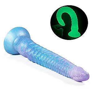 Realistic Anal Dildos 12inch Long Tentacle Dildo with Suction, Thick Silicone Dragon Dildo Octopus Anal Plug Adult Toys for Men Couples