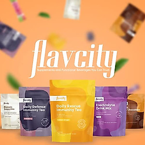 FlavCity Protein Powder Smoothie, Chocolate - 100% Grass-Fed Whey Protein Smoothie with Collagen Protein (25g of Protein) - Gluten Free & No Added Sugars (40.21 oz)