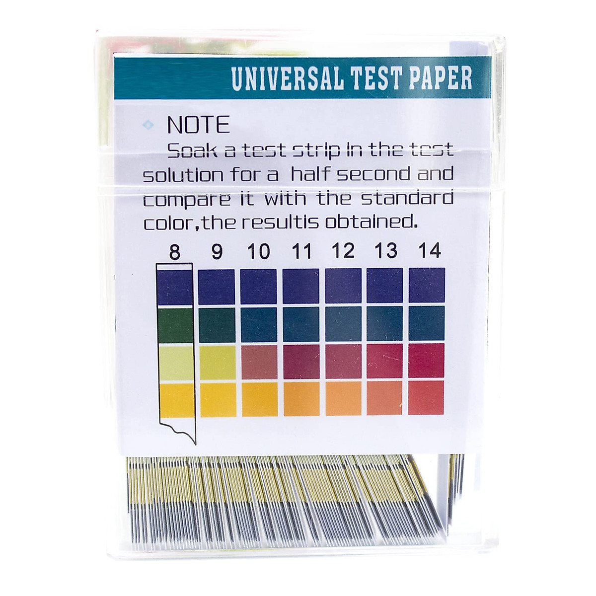 PH Test Strips, PH Paper 0‑14 Scientific Range Precise for Soil Laboratory