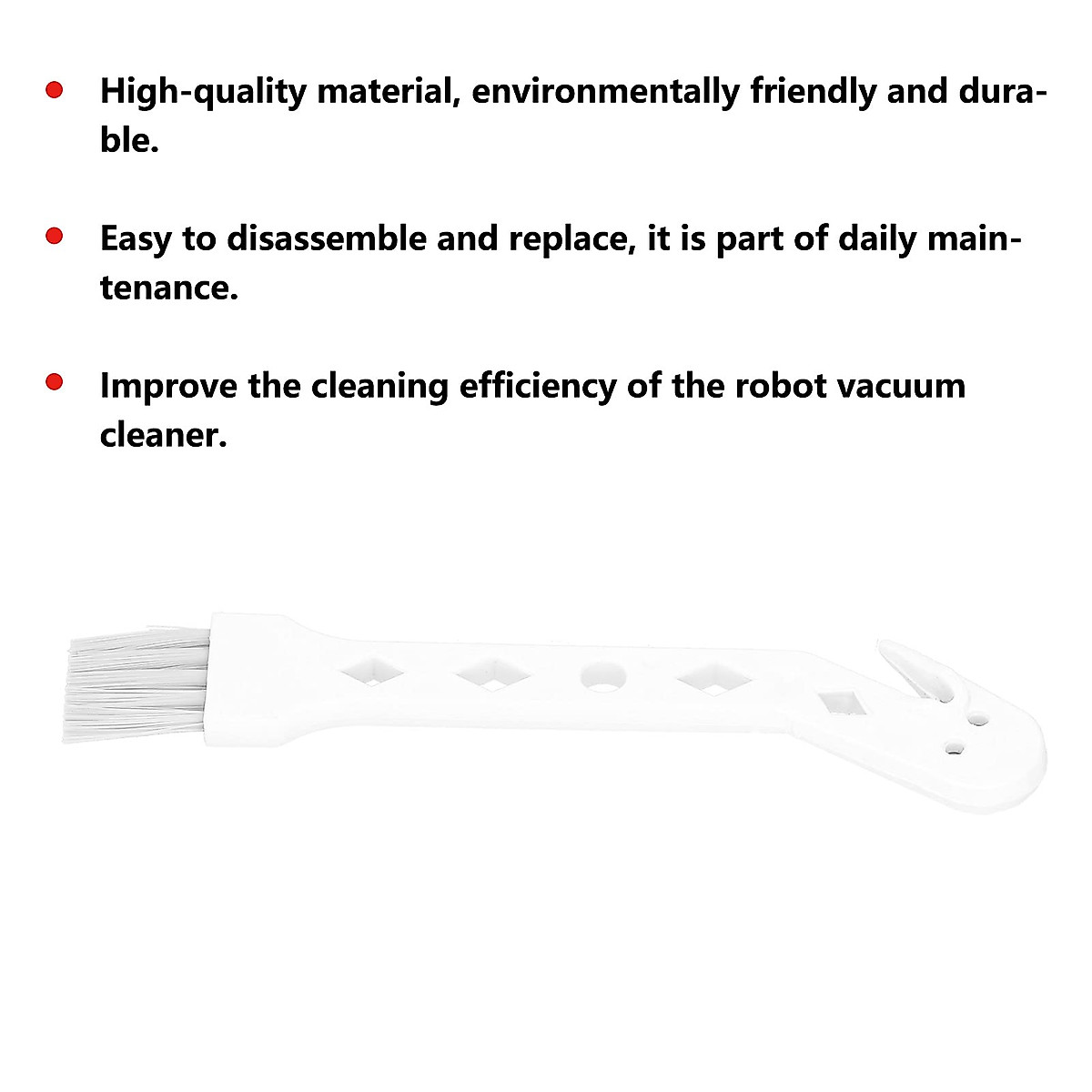 GLOGLOW Handheld Vacuum Cleaner Brush Dust Brush Sweeping Robot Tool Fit for Xiaomi/Shark/Sweeping Robot