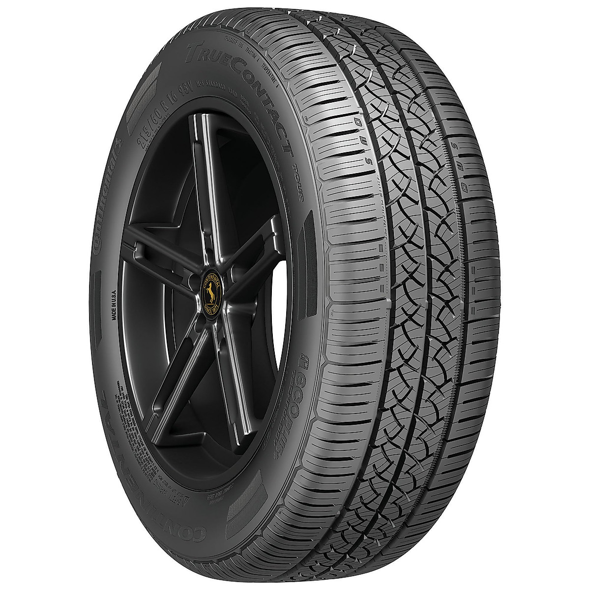 Continental TrueContact Tour All-Season Radial Tire-215/55R16 97H