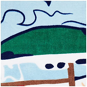 Vera Bradley Women's Double Sided Beach Towel, Really Regatta, One Size