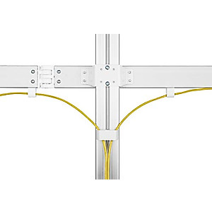 TechOrbits Hex Monitor Stand - Six Screens Heavy Duty Aluminum Monitor Arms - 6 Monitor Premium Mount