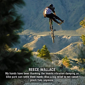 Tannus ARMOUR Tire Insert, No Flat Bicycle Tire Inserts, Puncture Proof Bike Tube Protector, Stops Flats from Thorns and Goatheads (26" 1.95-2.5")