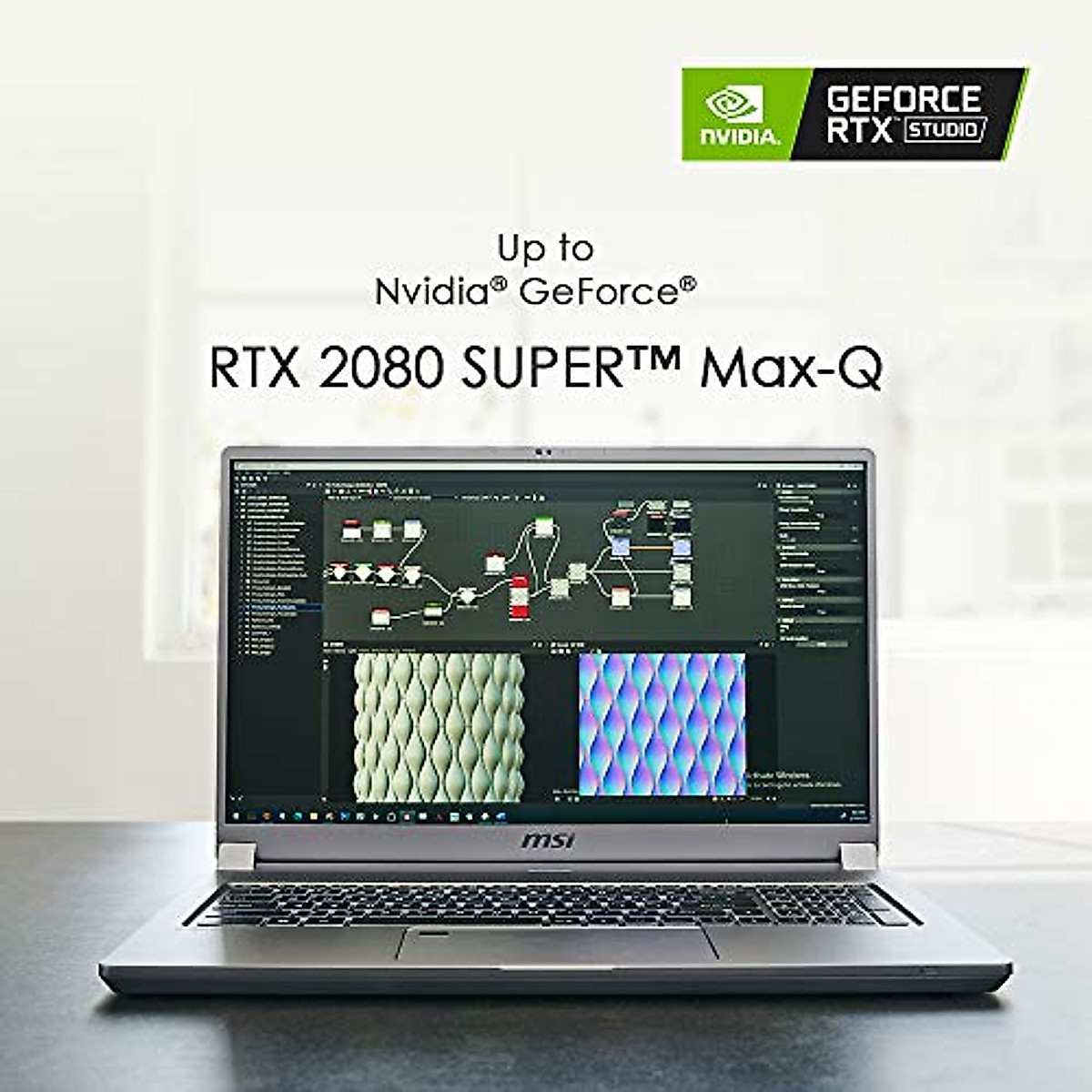 MSI Creator 17 A10SGS-252 17. 3" UHD 4K HDR1000 Mini LED Creator Laptop Intel Core i7-10875H RTX 2080 Super 32GB 2TB NVMe SSD Win10PRO VR Ready