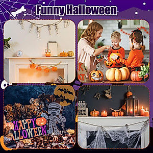 10pcs Halloween Candles, Black Cat and Bat Candle Halloween Decorative Themed Candle Cute Spooky Wax Mini Candles Gift for Cat Lovers Halloween Birthday Home Party Office Bedroom Table Decor