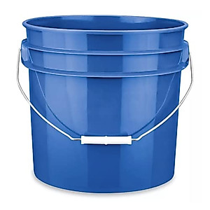 House Naturals 3.5 Gallon Food Grade Bucket Pail with Lid (Pack of 6) BPA Free Made in USA containers