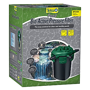 TetraPond Bio-Active Pressure Filter, For Ponds Up to 2500 Gallons