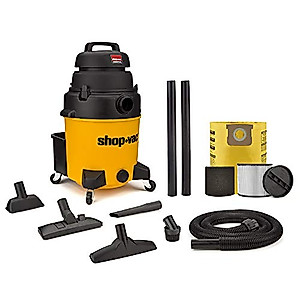 Shop-Vac 9258110 10 Gallon 6.0 Peak HP Industrial Wet Dry Vacuum