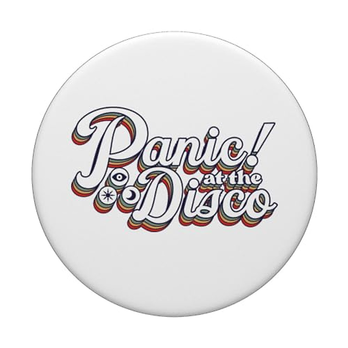 Panic! At The Disco - Rainbow Logo PopSockets Standard PopGrip