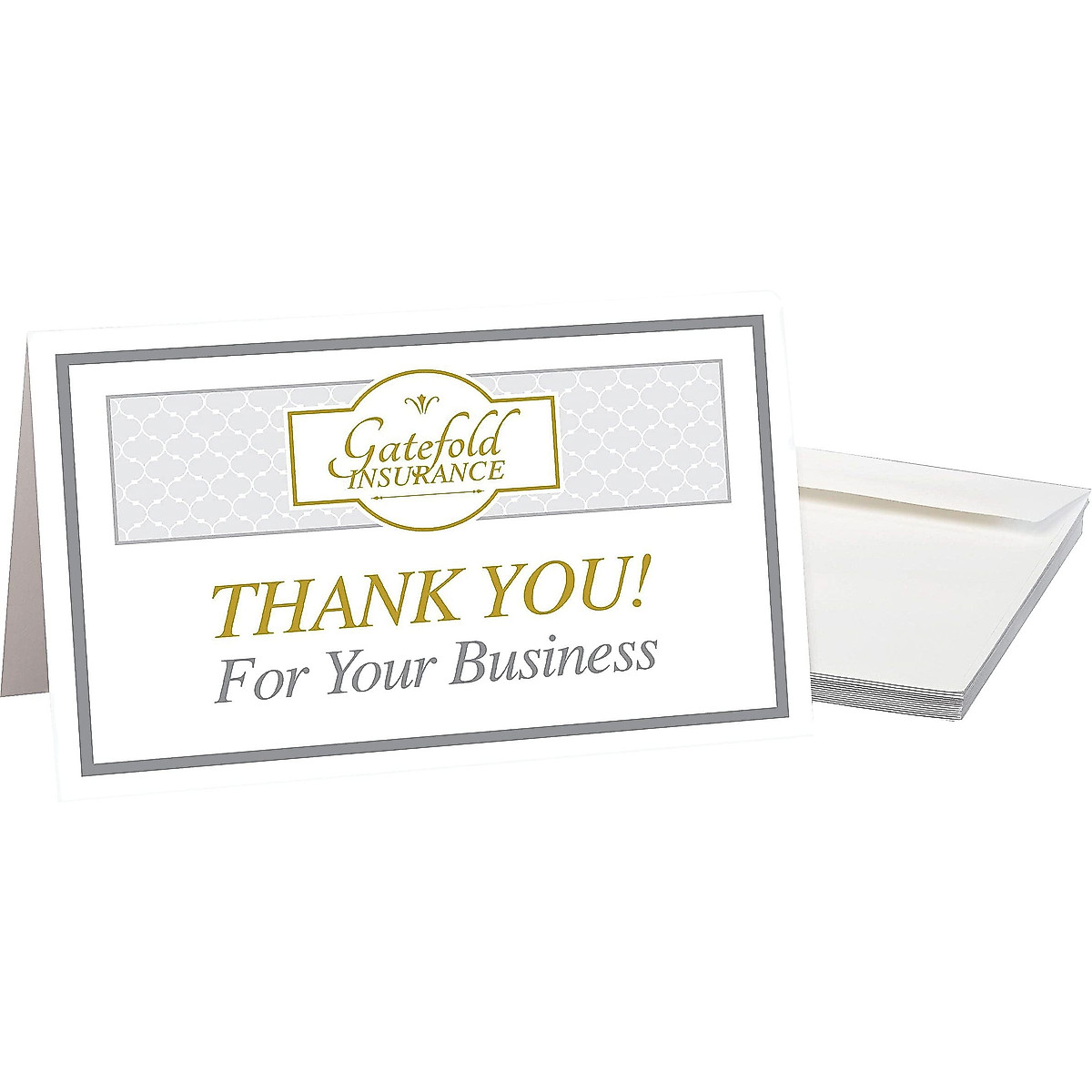 Avery Half-Fold Greeting Cards, Inkjet, 5.5 x 8.5, Matte White, Box of 30, Envelopes Included (8316)