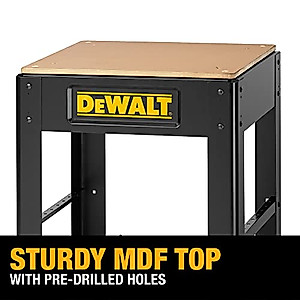 DEWALT Planer Stand with Integrated Mobile Base, 24” x 22” x 30” (DW7350)