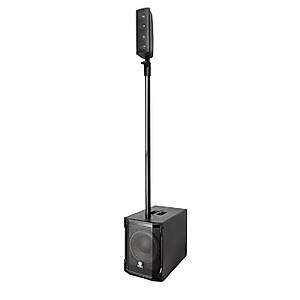 PRORECK CLUB 2000 10-inch 1000W Powered PA Loud Speaker System Combo Set With DSP, TWS Bluetooth, Column Array Speaker And 10 inch Subwoofer for meeting, speeches, churches, performances, DJ Gig, Live
