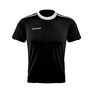 Vizari Velez Jersey for Men and Women | 100% Polyester Adult Soccer Goalie Jersey for Exceptional Performance Black