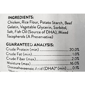 AccessiPets Dog Chews Bundles for Puppies and Small Dogs, Rawhide Free Alternative 5 inch Puppy Sticks Bundle with 1 Dog Waste Roll, Dental Treats for Moderate Chewers (Chicken, 10 Count)