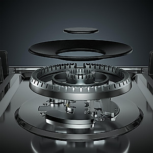 Empava 36" Recessed Gas Stove Cooktop with 5 Italy SABAF Sealed Burner NG/LPG Convertible in Stainless Steel