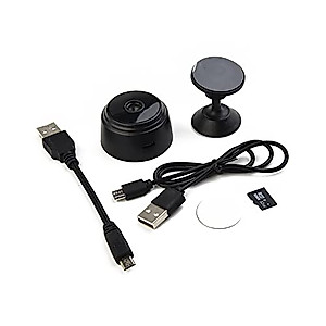 Wireless Magnetic Trailer Hitch Rear View Camera Night Vision HD 1080P Reversing Monitoring Device 32G Wide View Angle150 Degrees Adjustable Reverse Camera Kit for Cars Trucks Trailers RVs