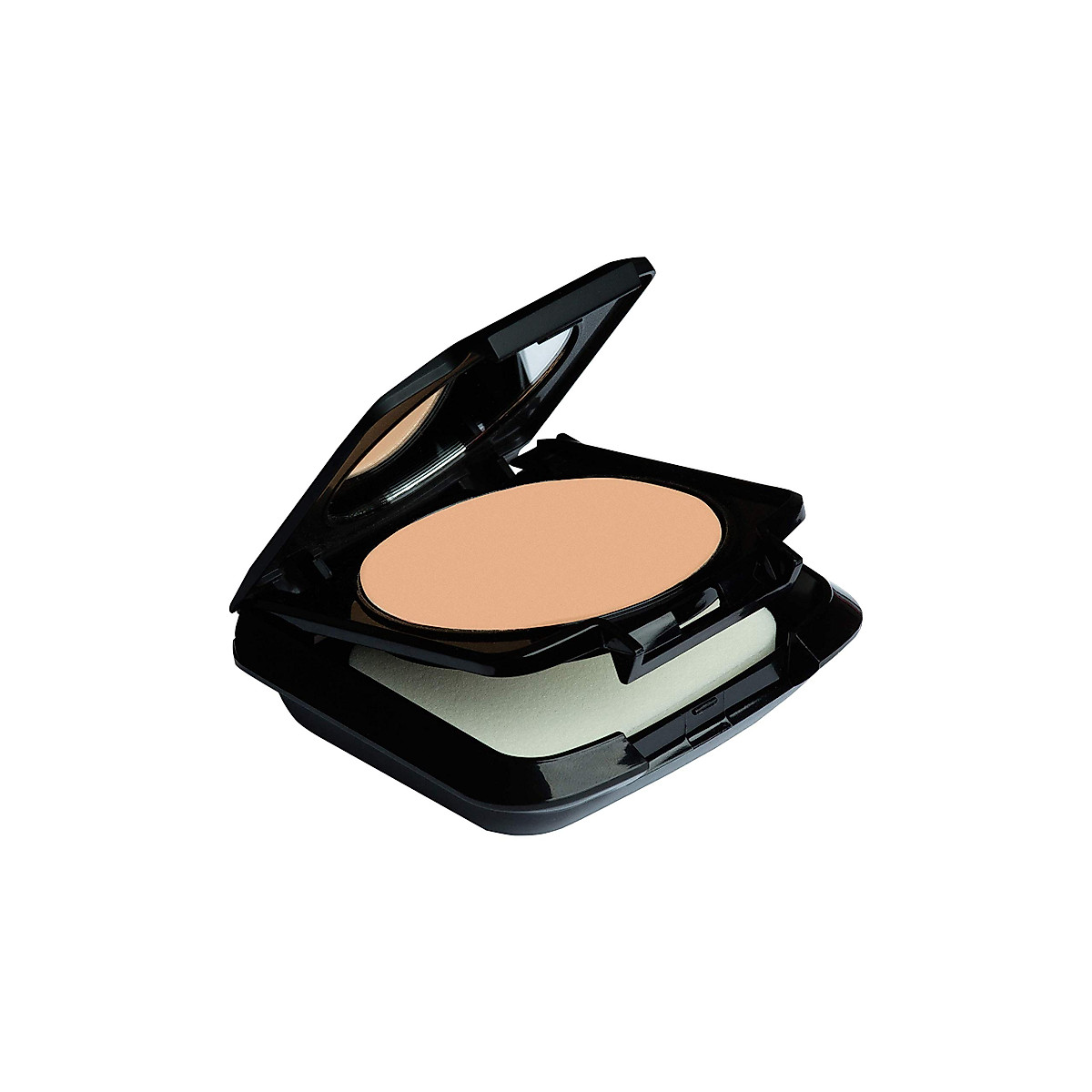 Palladio Dual Wet and Dry Foundation with sponge and Mirror, Squalane Infused, Apply Wet for Maximum Coverage or Dry for Light Finishing and Touchup, Minimizes Fine Line, All day Wear, Laurel Nude