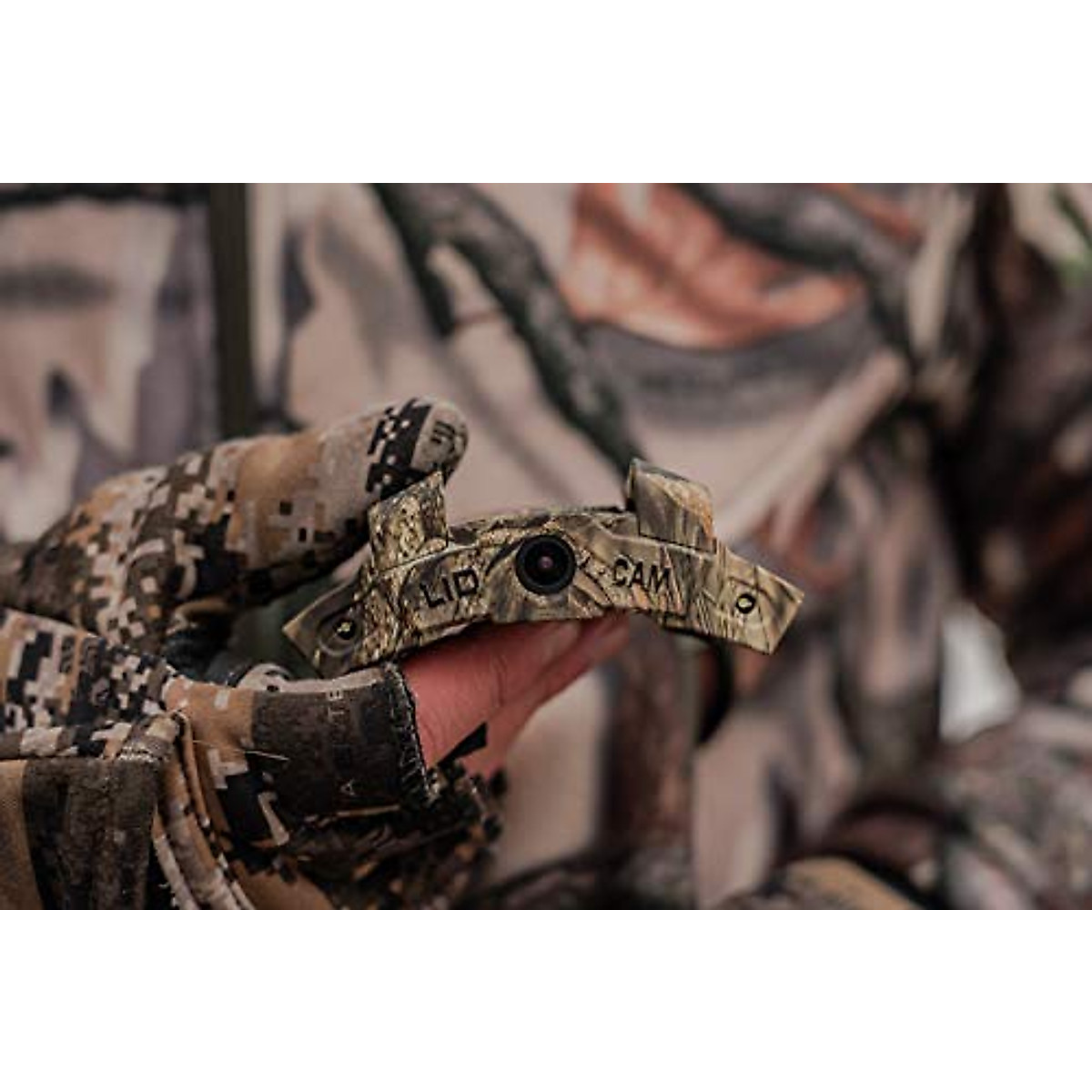 LIDCAM+ LC-WF Hands Free Digital Camouflage Action Camera, 1080P HD Wi-Fi with Full Audio