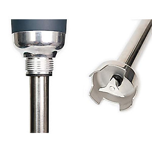 Zz Pro Commercial Electric Big Stix Immersion Blender Hand Held Variable Speed 750 Watt Mixer with 20-Inch Removable Shaft, 50-Gallon Capacity(LW750S20)