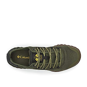 Columbia Mens Fairbanks Low Sneaker, Nori/Golden Nugget, 10.5 US