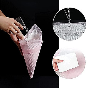 Pet Small Rat Large Toilet & 100 Pcs Rabbit Pee Pads, 18" x 13" Pet Toilet/Potty Training Pads, Oversize Litter Box for Small Animal/Large Rabbit/Guinea Pig/Ferret