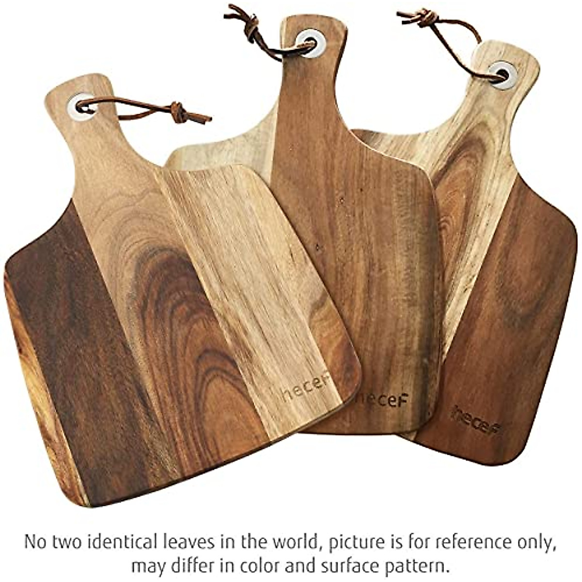 hecef Cheese Board set of 3,a Acacia Wood Cheese Plate & a Cheese Knife & a Cheese Fork, Cheese Platter Slate Board Cheese Serving Board, Mothers Day Gift, Housewarming(Cheese board with 2 knives)