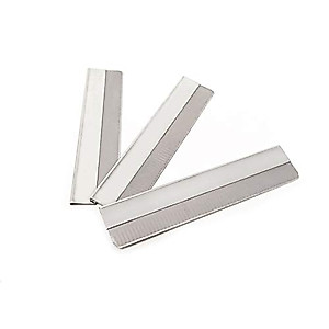 Honbay 50PCS Stainless Steel Eyebrow Trimmer Blades Eyebrow Hair Removers with Cover for Women