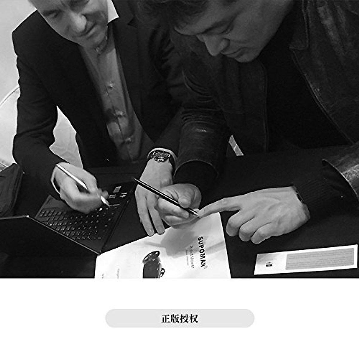 Designer Automatic Pencil, Everlasting Pencil, Metallic Pencil, Ink-Less Pen, in-erasable Pen, Creative Design (Black)