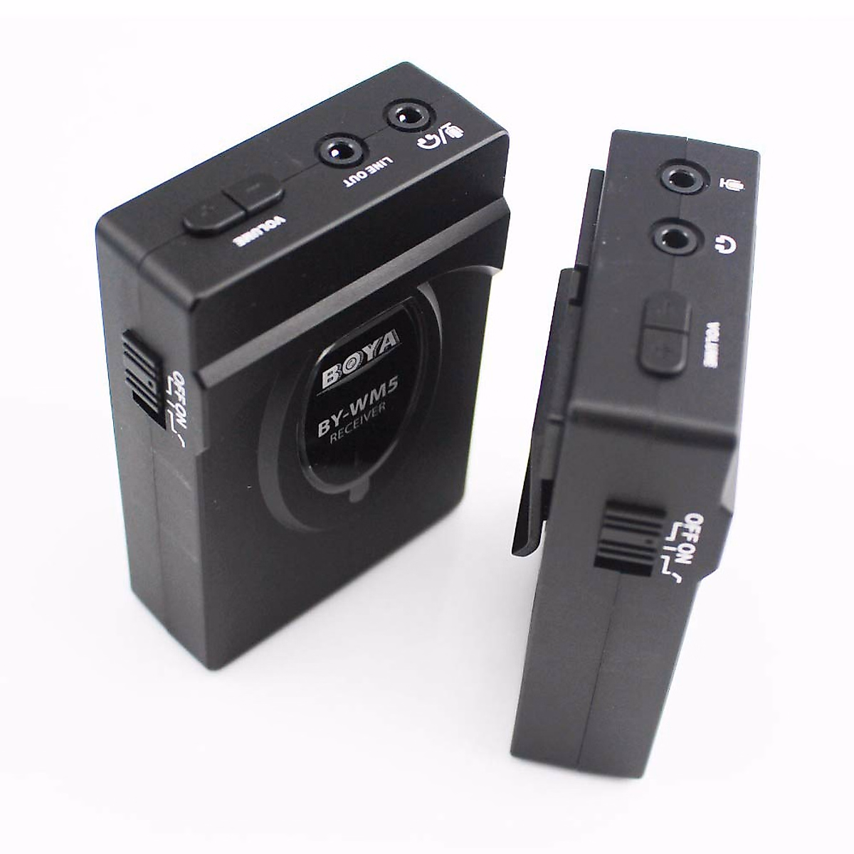 BOYA by-WM5 Wireless Lavalier Microphone System for Canon Nikon Sony Cameras DV Camcorder