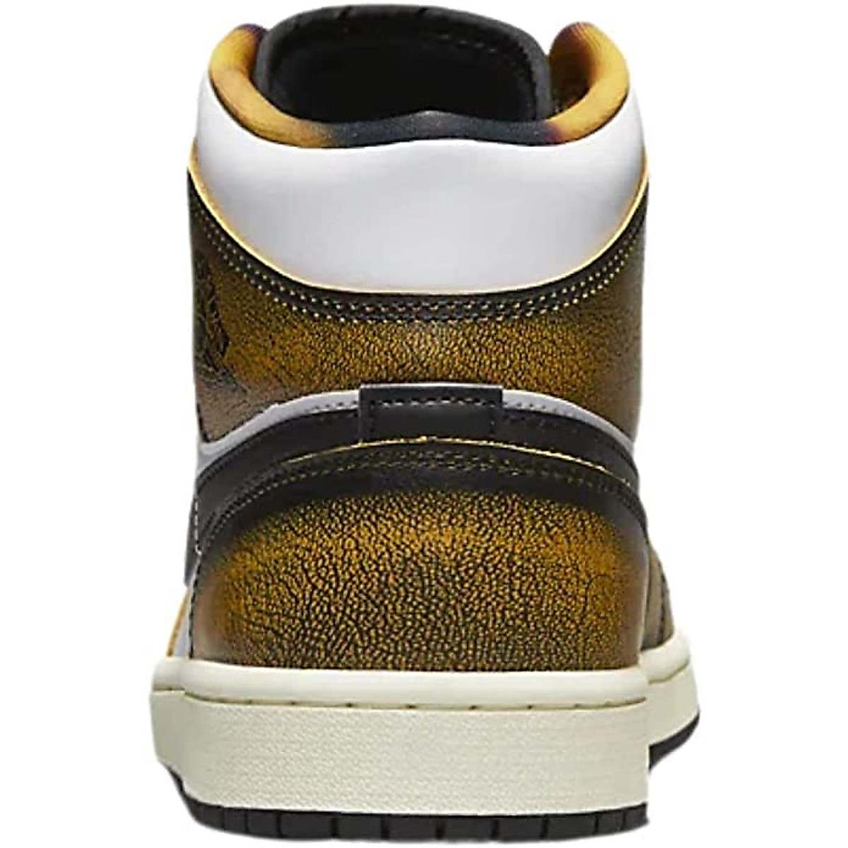 Nike Air Jordan 1 Mid Men's Shoes Black/Taxi-White-Sail DQ8417-071 14