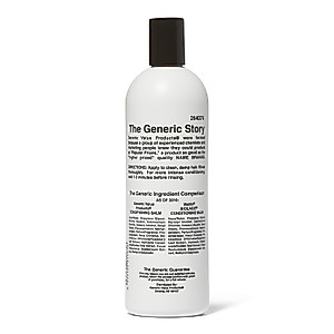Generic Value Products Conditioning Balm, Deeply Moisturizes Dry Damaged Hair, Provides Shine, Silkiness, and Softness, 16 Oz