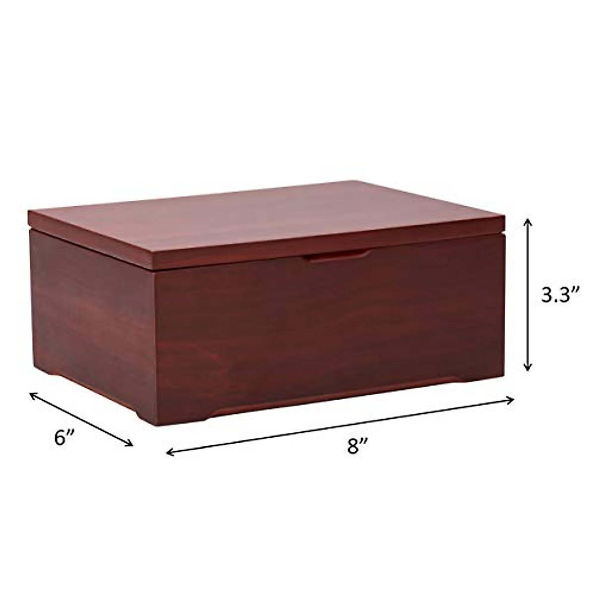 Wooden Keepsake Box for Milestone Occasions. Velvety Inner Lining. Perfect for Storing Keepsakes, Treasures and Memories. Perfect Gifts for Fathers, Best Friend, Brother, Friends, Birthday.