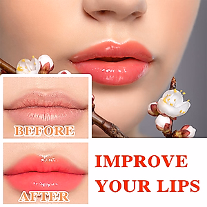 NVLEPTAP 3PCS Aloe Vera Lipstick,Lip Stain,Lip Gloss, Long Lasting Nutritious Lip Balm, Moisturizer Magic Temperature Color Changing Lipstick, Lip Stain Long Lasting Waterproof Lip Makeup