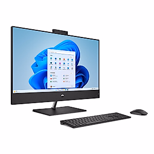 HP Pavilion 27 Desktop 6TB (4TB SSD+2TB HD) 64GB RAM Win 11 PRO (Intel 13th gen i7 CPU w/ 16 cores and Turbo to 4.90GHz, 64 GB RAM, 4 TB SSD + 2 TB HD, 27-inch Touch FullHD) PC Computer All-in-One