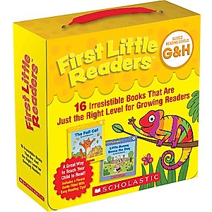 First Little Readers: Guided Reading Levels G & H (Parent Pack): 16 Irresistible Books That Are Just the Right Level for Growing Readers