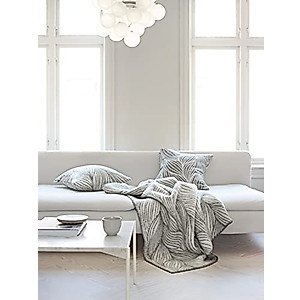 Roros Tweed Designer 100% Norwegian Wool Throw Blanket in Many Patterns (Naturpledd Flette)