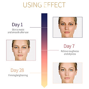 MIESCHER Snail Serum for Face,Hyaluronic Acid Serum with Vitamin B3 Oil Niacinamide Serum Facial 24k Gold Snail Collagen Reduces Fine Lines Brightening Nourishing Hydrating Face Serum Skincare Product