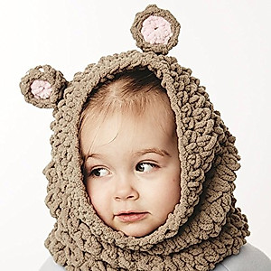 Bernat Baby Blanket Yarn, 3.5oz, Super Bulky 6 Gauge - Pink - Single Ball Machine Wash & Dry (454533)